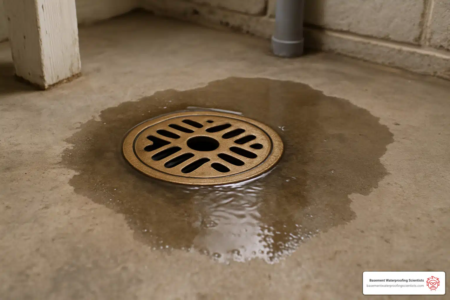 basement drain has standing water: 8 Powerful Warning Signs 2025