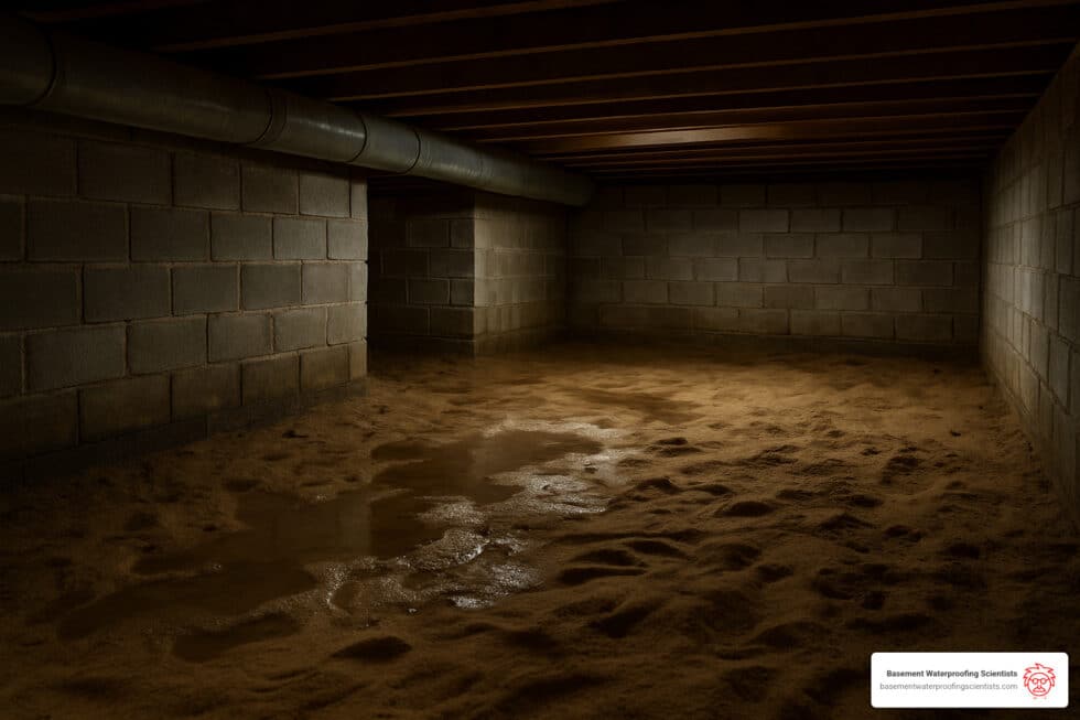 Can vapor barrier be installed over damp sand crawl space? 7 Powerful ...